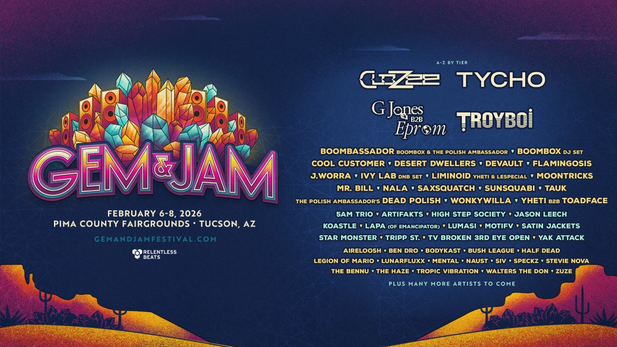 GEM & JAM READIES FOR ITS RETURN WITH MASSIVE 80+ ARTIST LINEUP ...